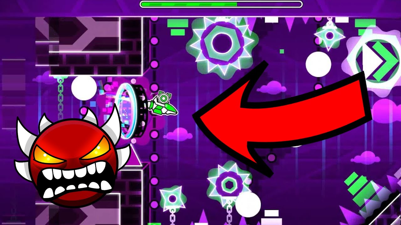 The easiest level of each difficulty in Geometry Dash! - YouTube
