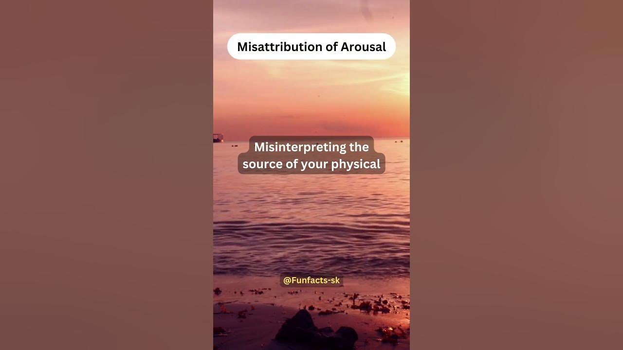 Misattribution Of Arousal Misinterpreting The Source Of Your Physical