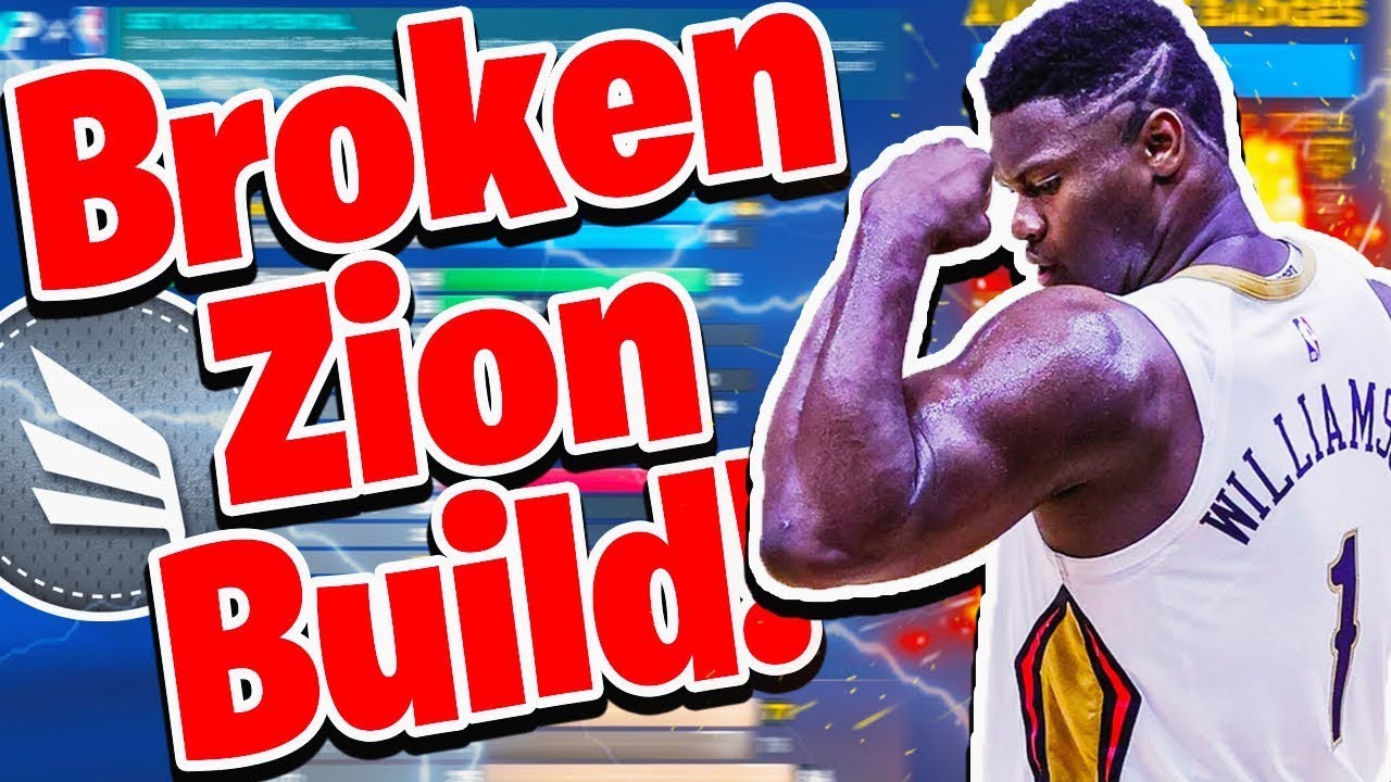 ZION WILLIAMSON BUILD + HOF AERIAL WIZARD BADGE + HOF BULLY+ 99 DRIVING ...