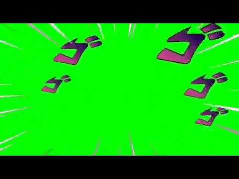 Free jojo green screen - YouTube
