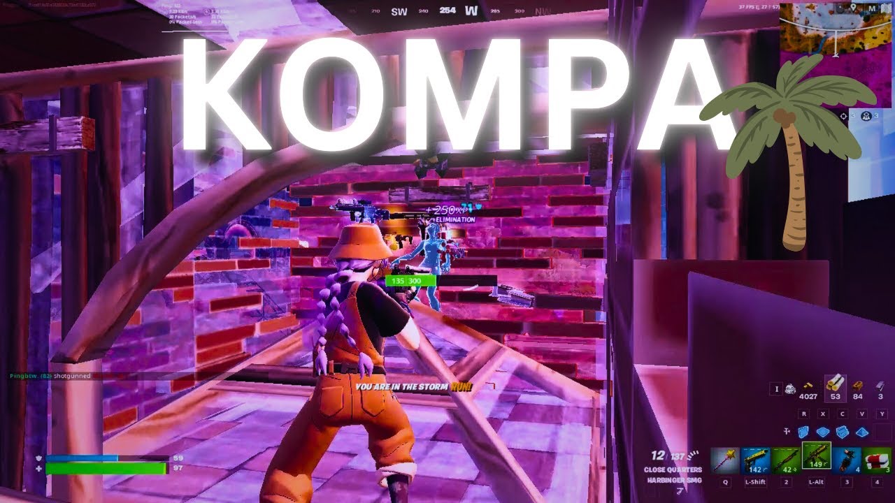 Rarin - Kompa 🌴 Fortnite montage #100ping - YouTube