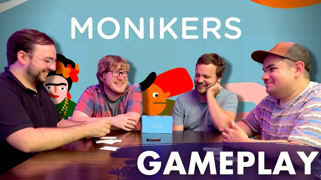 Let’s Play MONIKERS! Our Favorite Party Game - YouTube