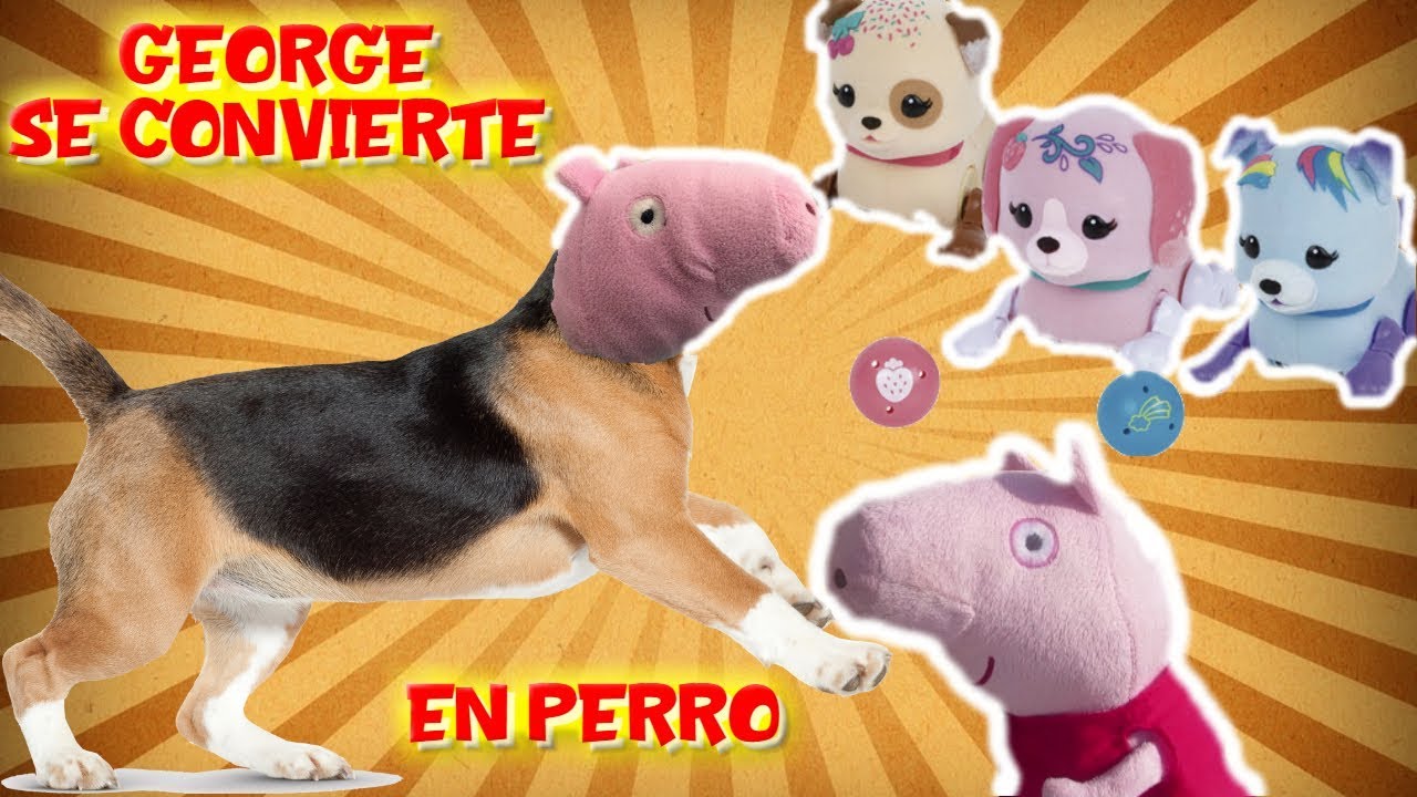 George Pig se convierte en un perro de Little Live Pets | Vídeos de ...