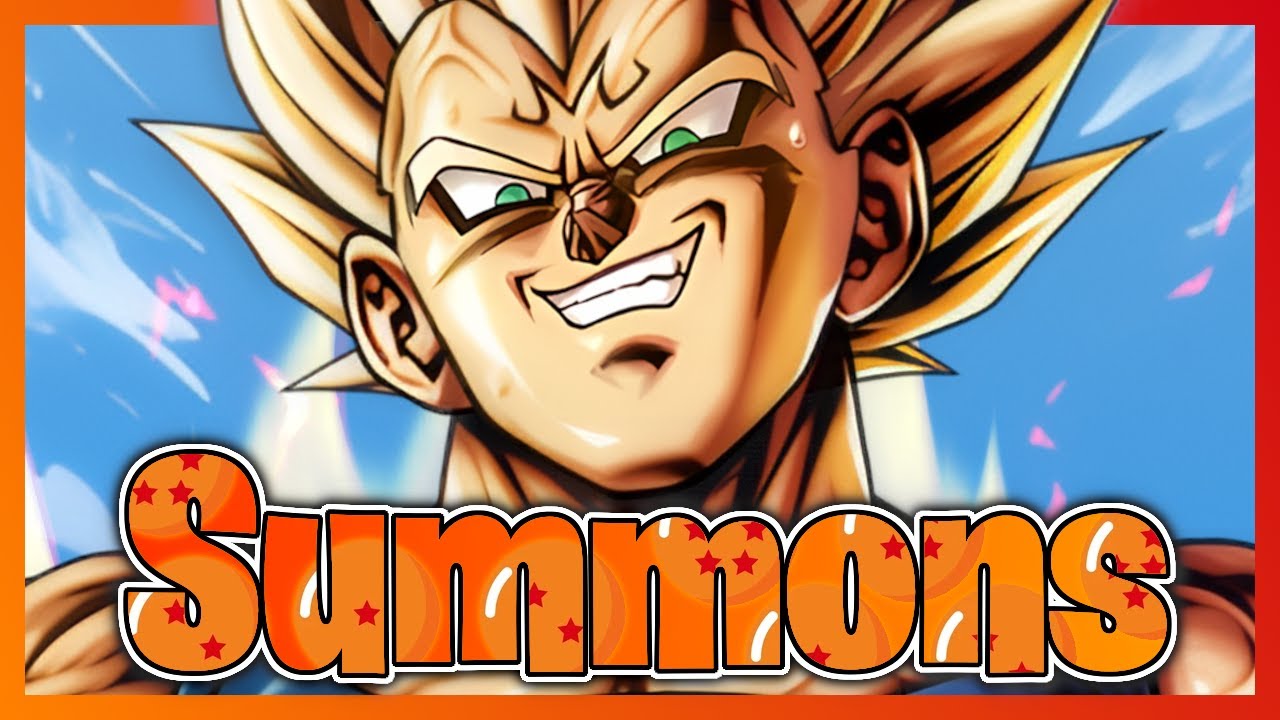 (Dragon Ball Legends) Ultra Majin Vegeta Summons // Bradical - YouTube