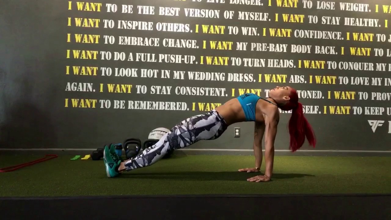 Reverse Plank Hold - YouTube