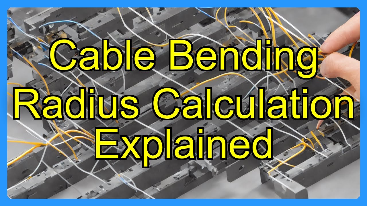 Cable Bending Radius Calculation Explained - YouTube