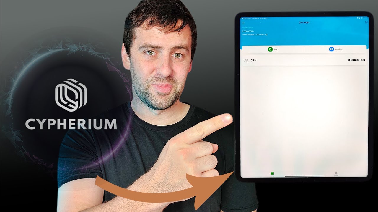 Cypherium Wallet Set Up On Android And iOS (iPhone, iPad) - YouTube
