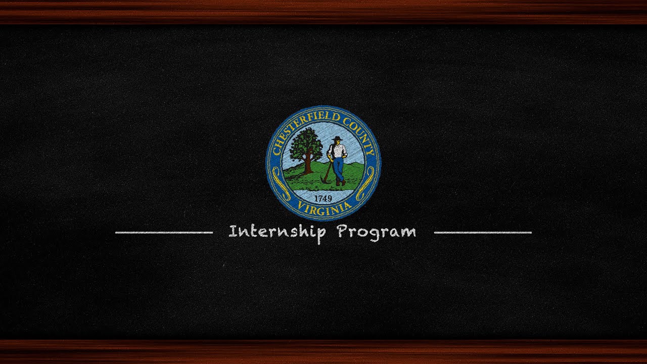 Chesterfield County Internship Program - YouTube