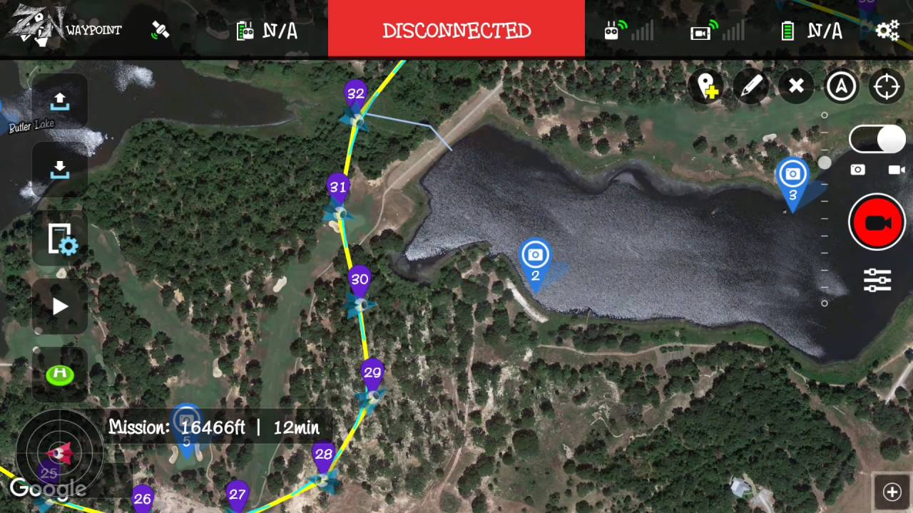 Quick, Easy Litchi Waypoint mission setup - YouTube