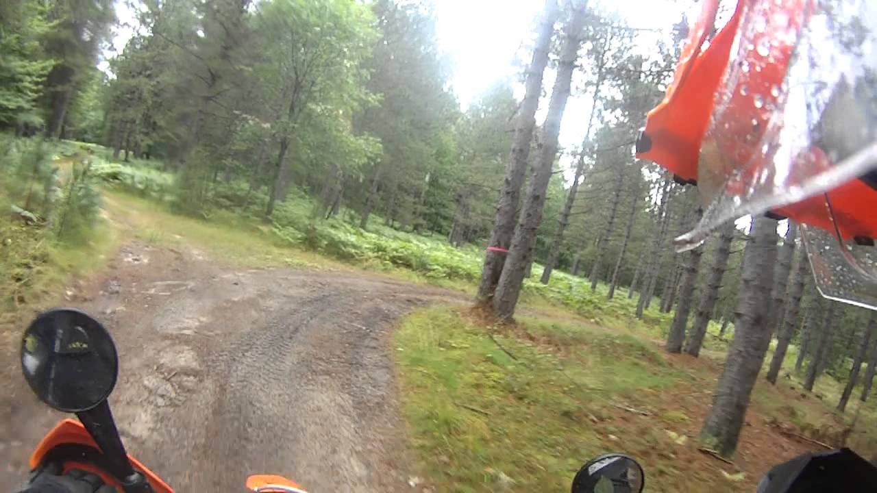 Forest roads SW of Steuben UP of MI Part I - YouTube