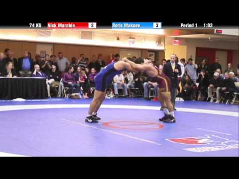 FS 74 KG Finals - Nick Marable vs Boris Makoev - YouTube
