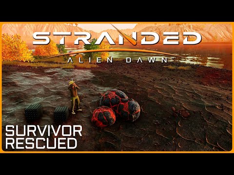 NEW SURVIVOR RESCUED - ANETTE | Stranded: Alien Dawn Gameplay | S1 04