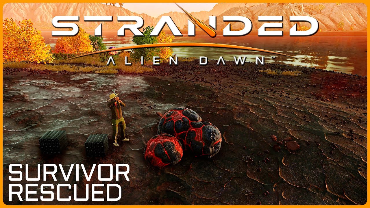 NEW SURVIVOR RESCUED - ANETTE | Stranded: Alien Dawn Gameplay | S1 04 ...