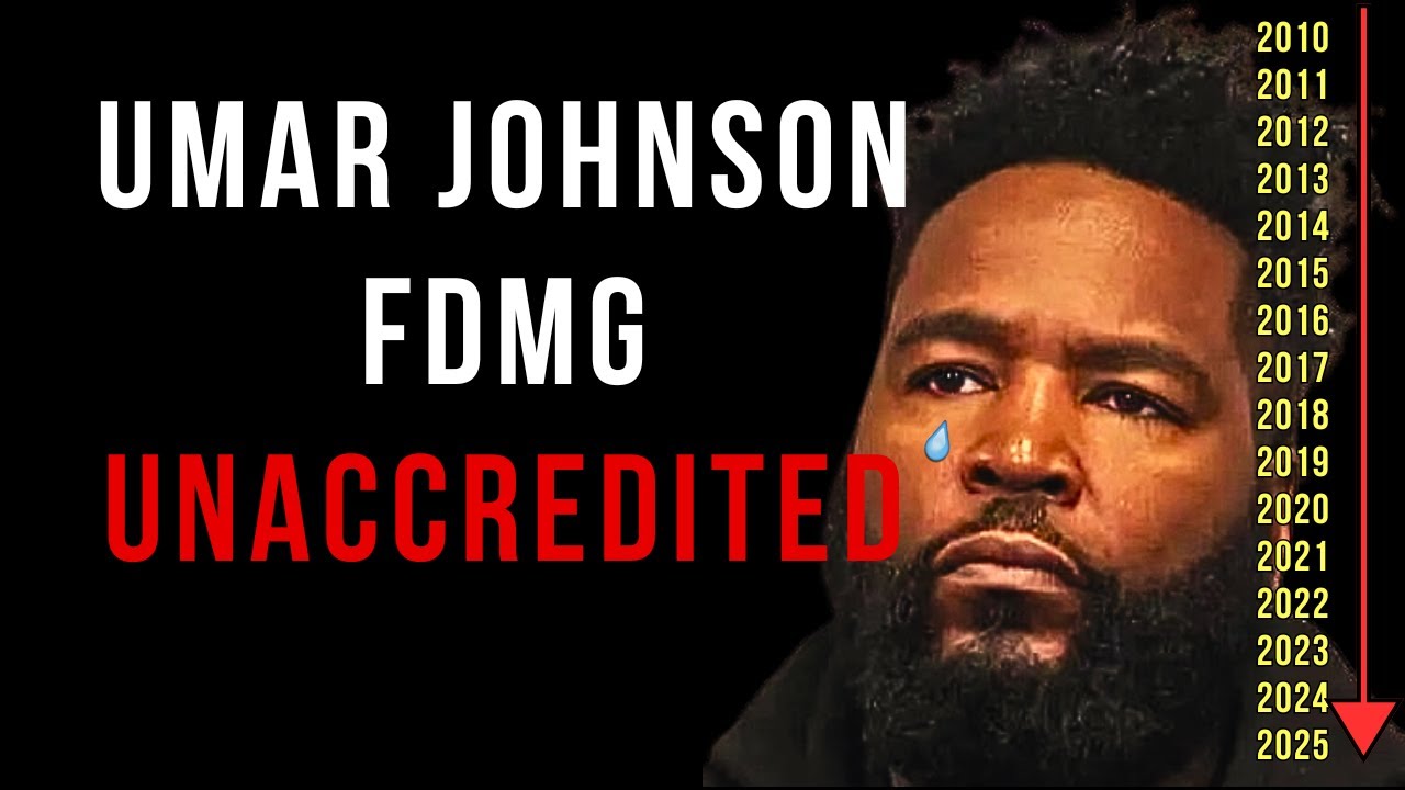 Umar Johnson Admits That FDMG will be Unaccredited! - YouTube