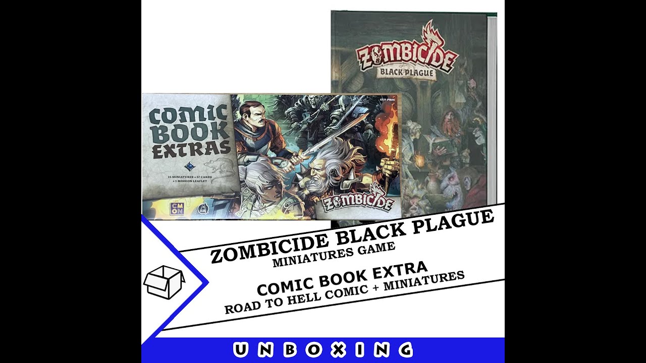 Zombicide Black Plague: CMON Comic Book Extra Vol. 2 + Road To Hell ...