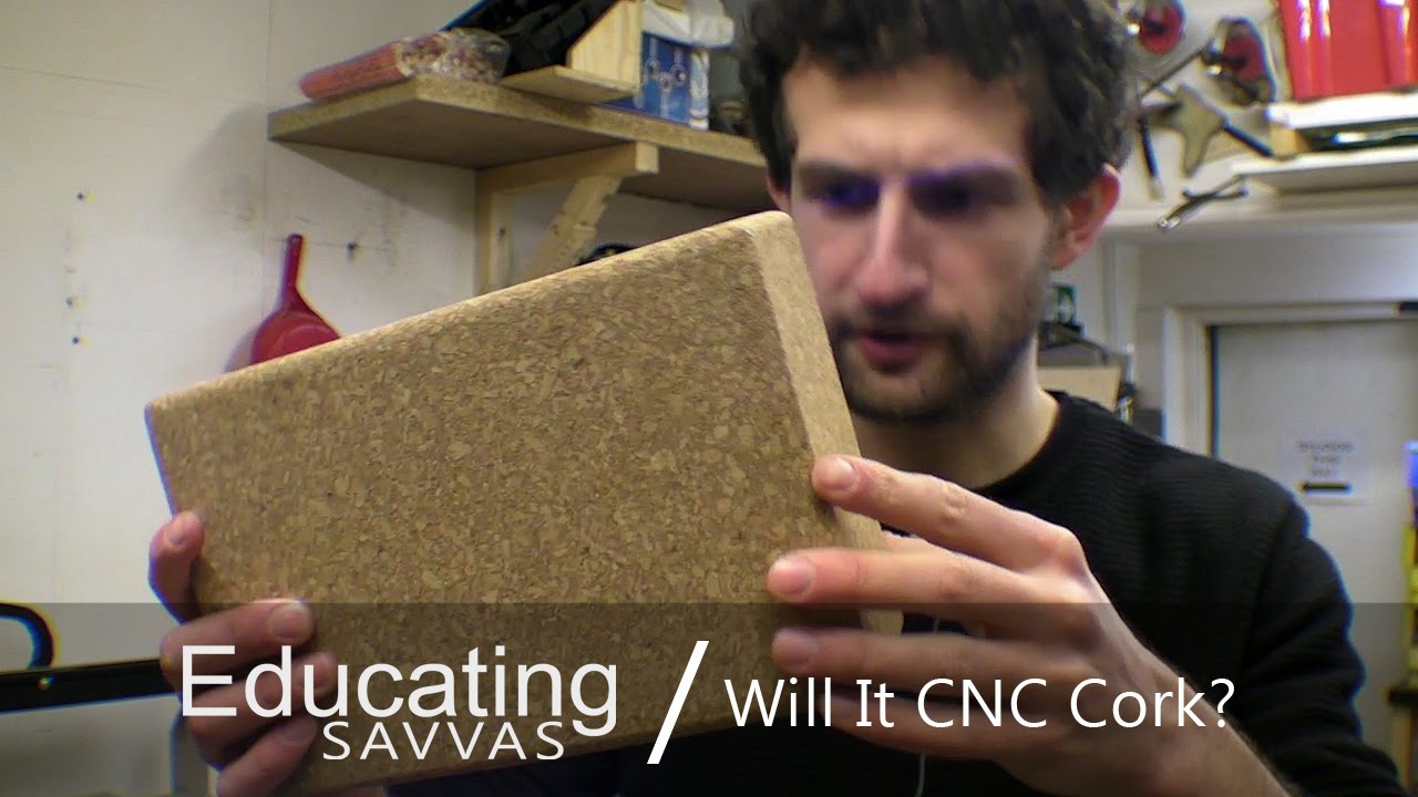 Will It CNC #1 Cork / Making a Sanding Block - YouTube