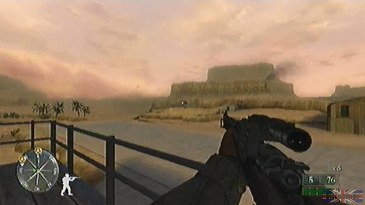 Call of Duty 2 Big Red One - Tunisia, Mission 1 [3/3] - YouTube