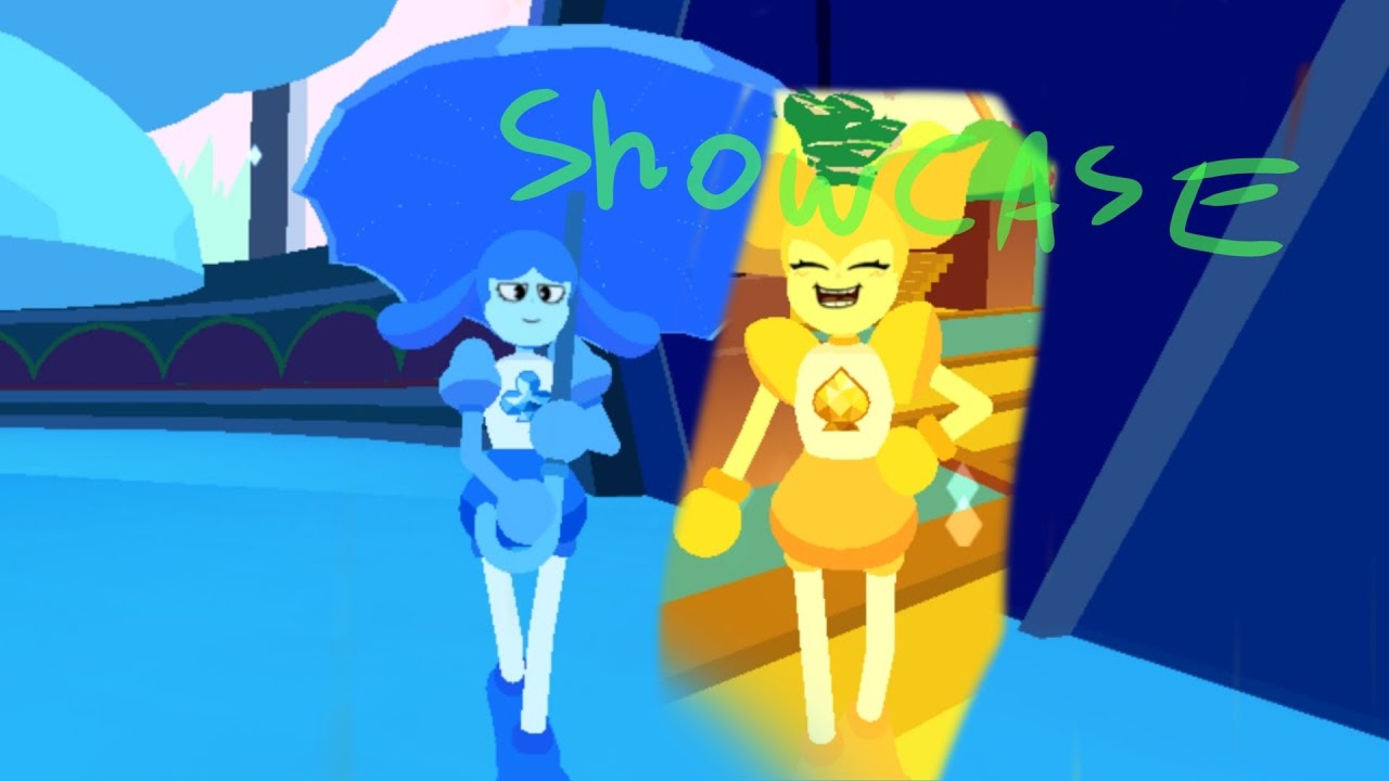 💛Blue spinel and yellow spinel showcase Steven universe era 3 rp💙 - YouTube