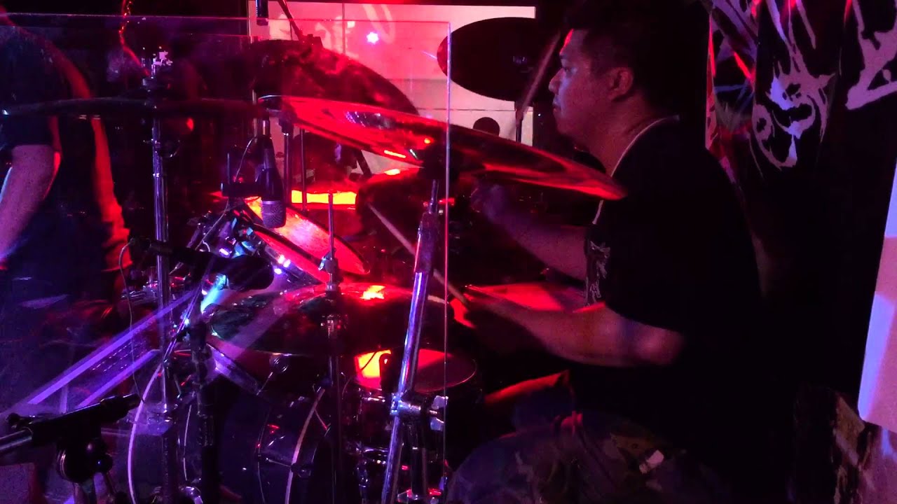 DISSEVERED - "Drum Cam LIVE at Vientiane Deathfest (Jan 23, 2016) - YouTube