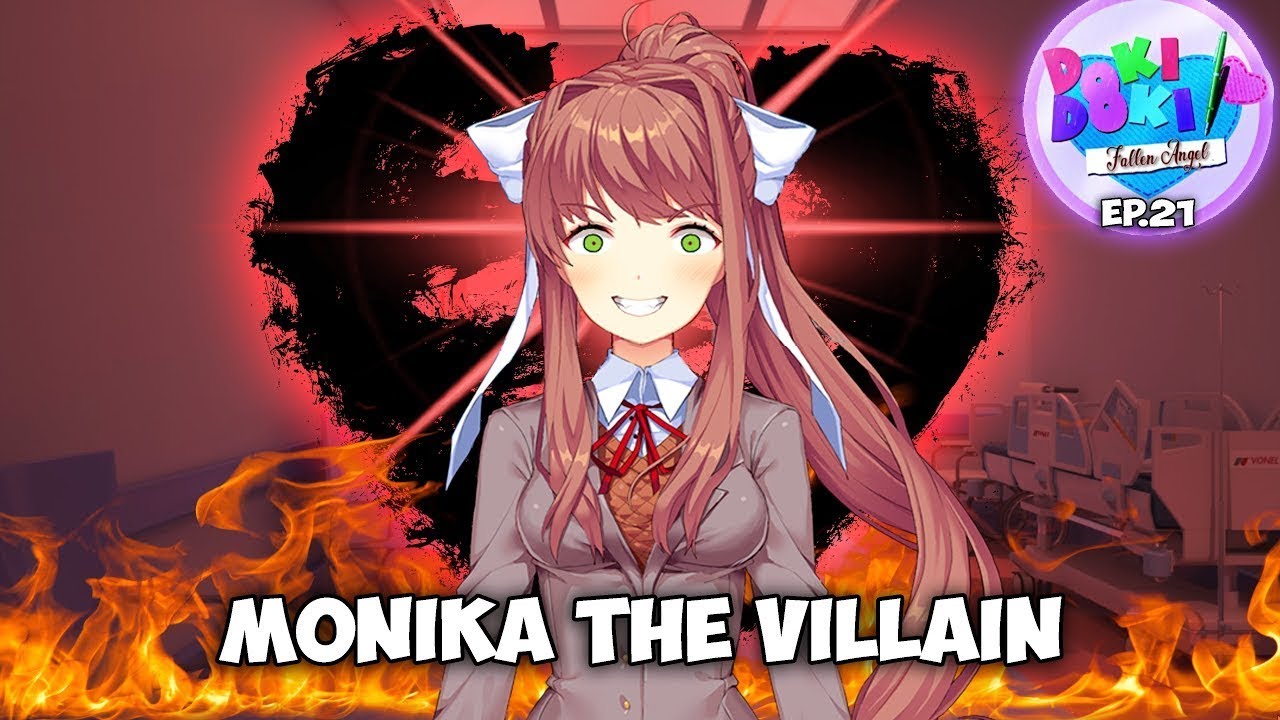 Monika The Fallen Demon |Doki Doki Fallen Angel #21 - YouTube