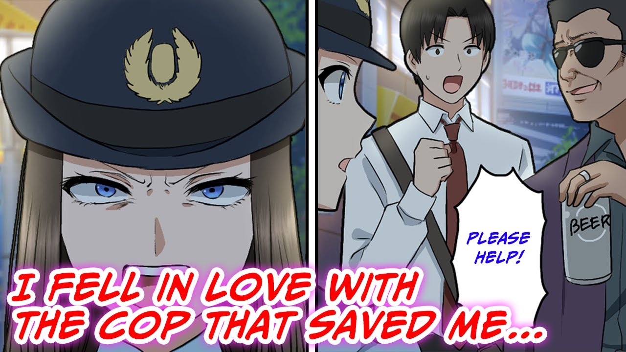 Hot police officer "You two! Come with me!" [Manga dub] - YouTube