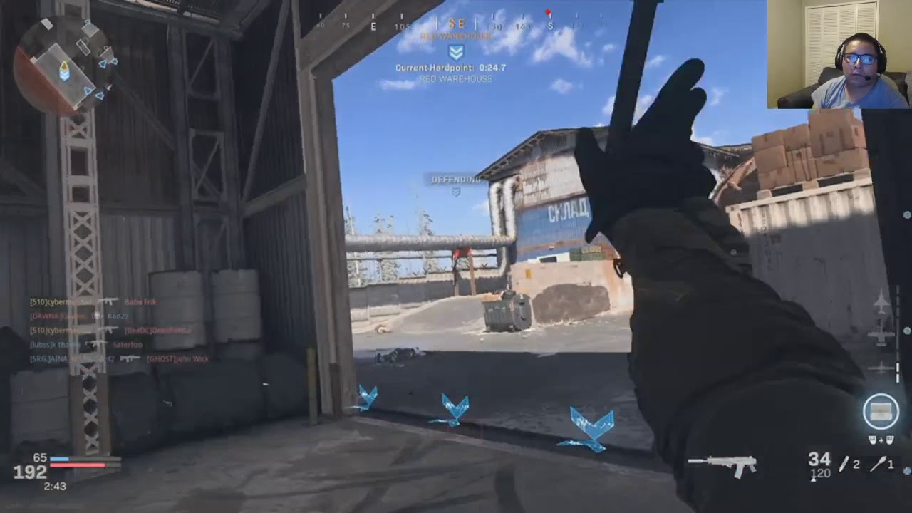 Playing one of the new maps from Call of Duty Modern Warfare Season 4 ...