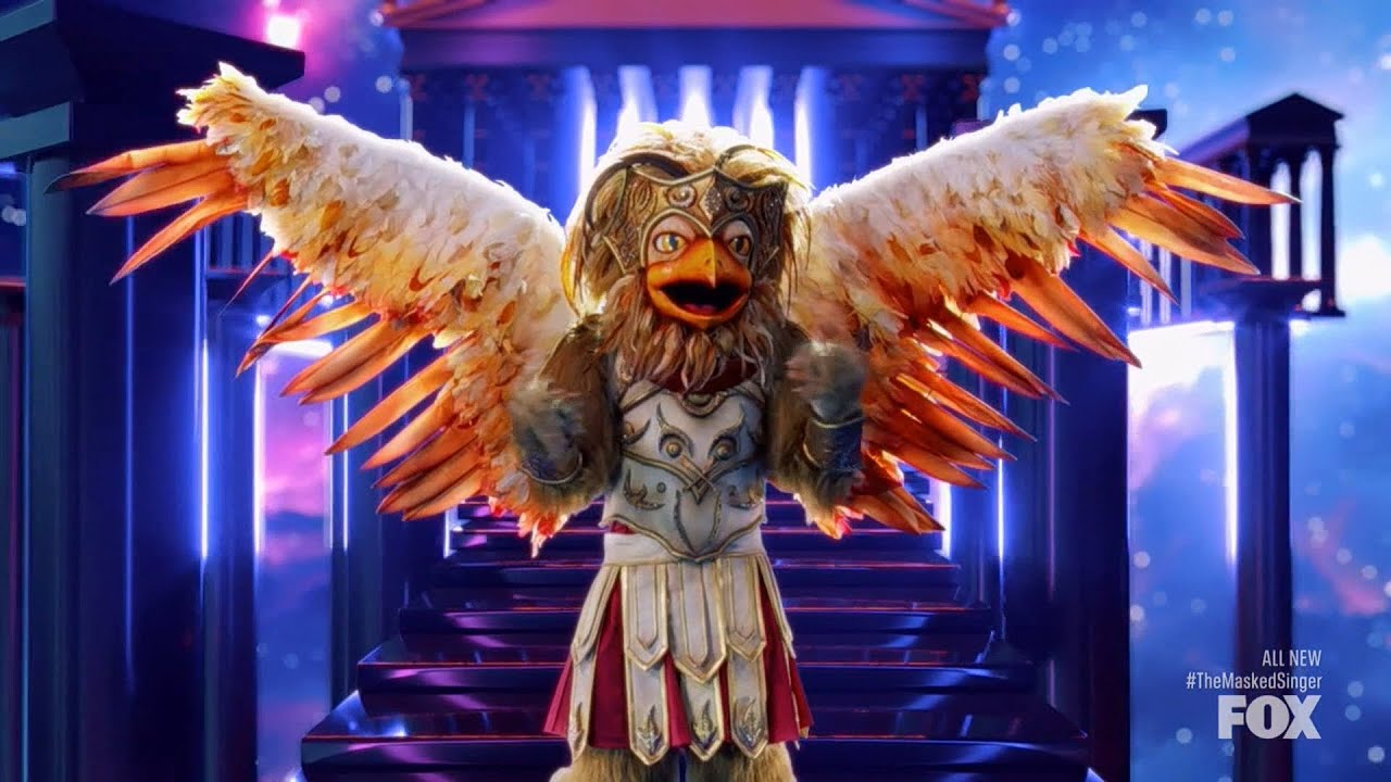 The Masked Singer 13 - Griffin sings Rewrite the Stars by Zac Efron and ...
