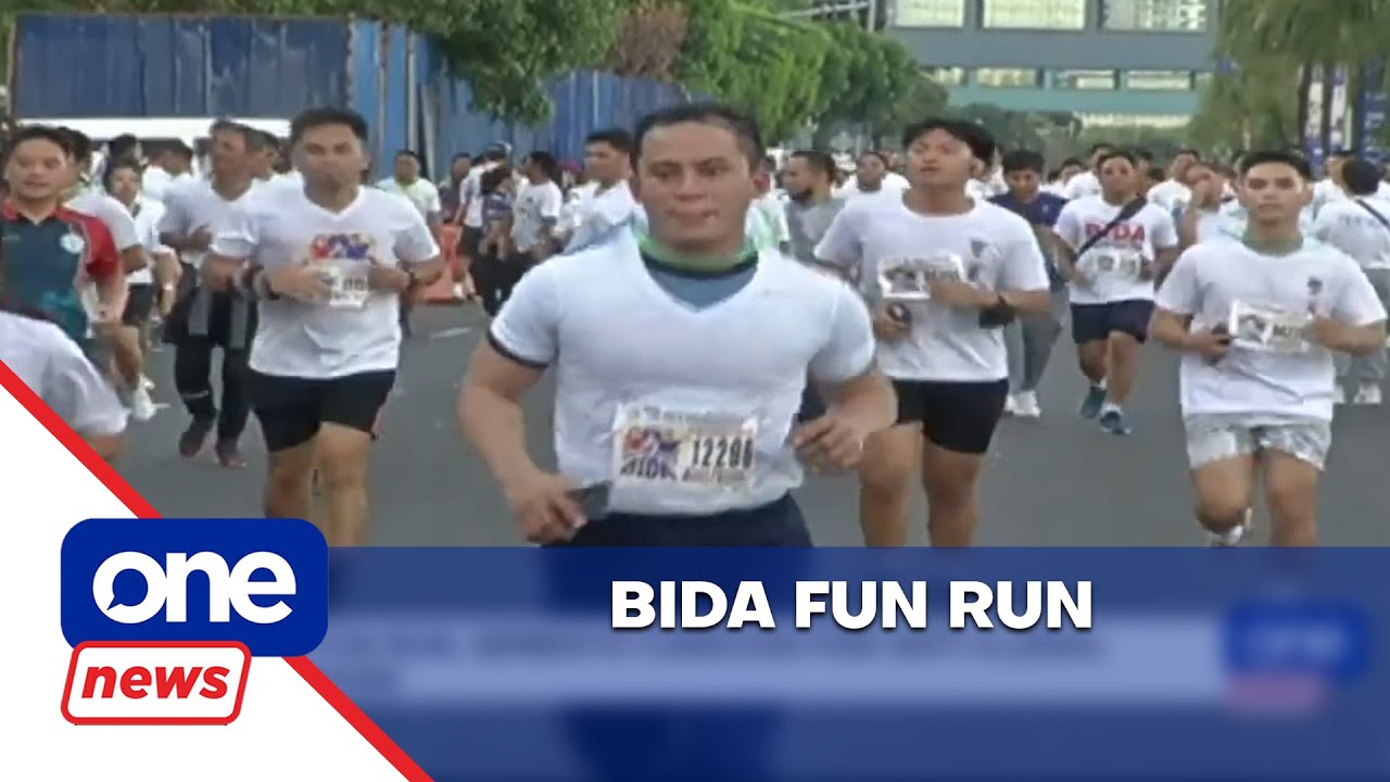 DILG holds fun run for anti illegal drugs campaign - YouTube