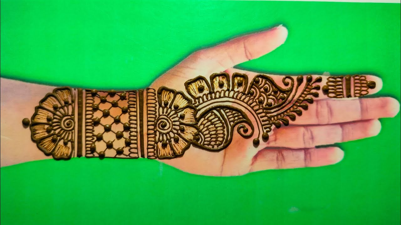 simple and easy mehandi designs and quickly mehandi designs 😊 - YouTube