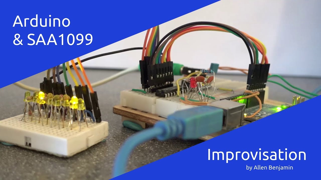 SAA1099 & Arduino - Improvisation - YouTube