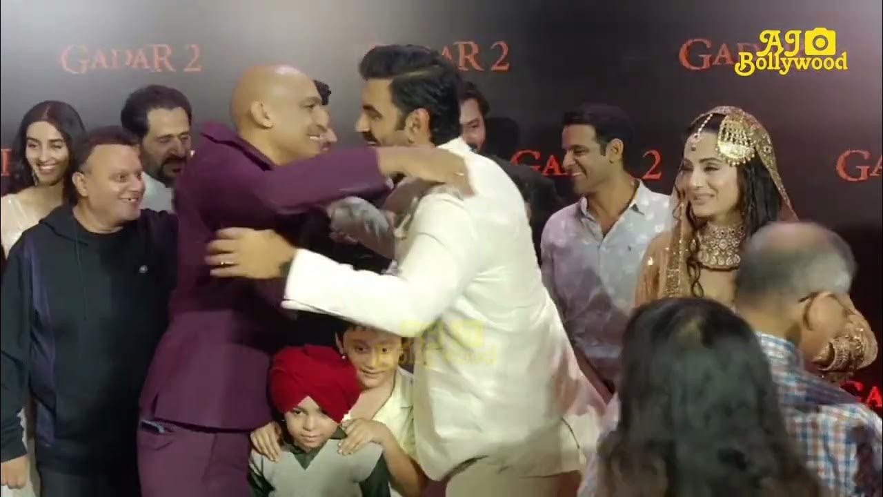 Gadar 2 Grand Premiere | Sunny Deol | Ameesha Patel | Utkarsh Sharma | Simrat Kaur | Manish ...