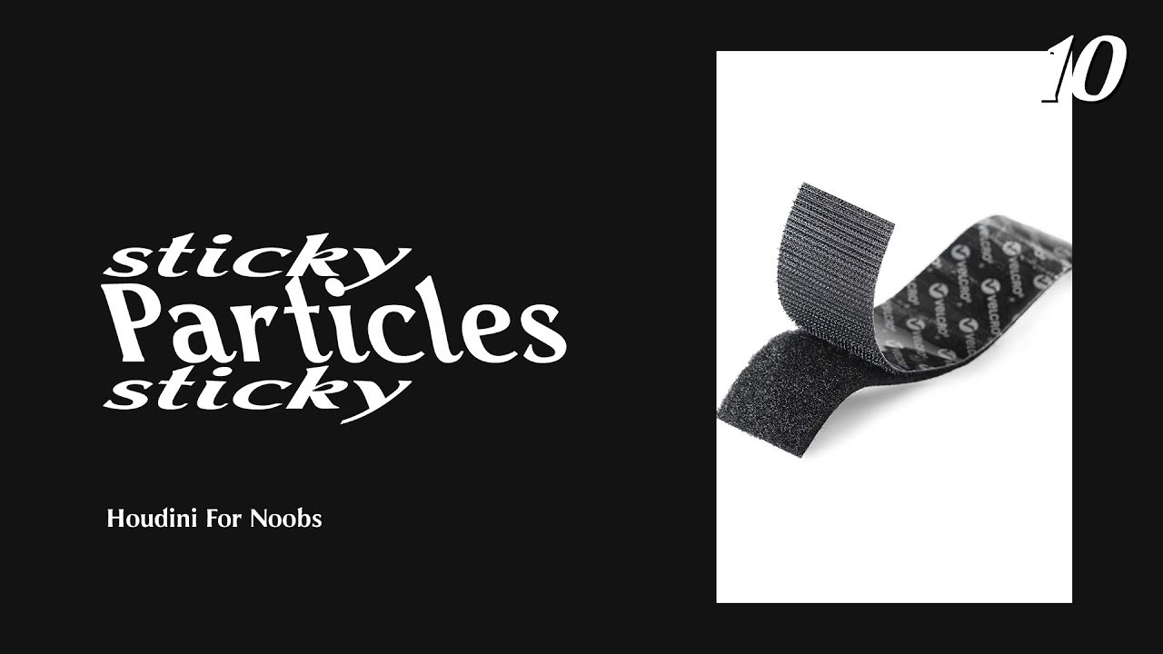 Stick Particles to Animated Geometry - Houdini for Noobs 10 - YouTube