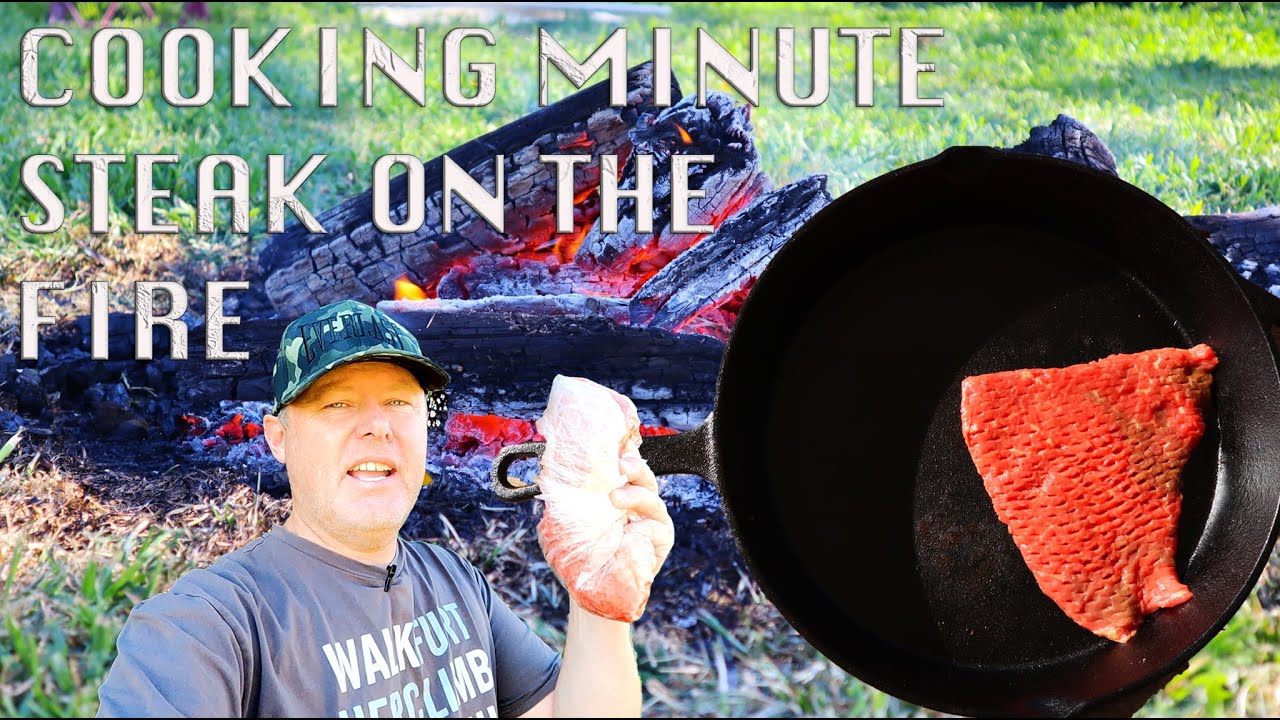 HOW TO COOK MINUTE STEAK IN TWO MINUTES - YouTube