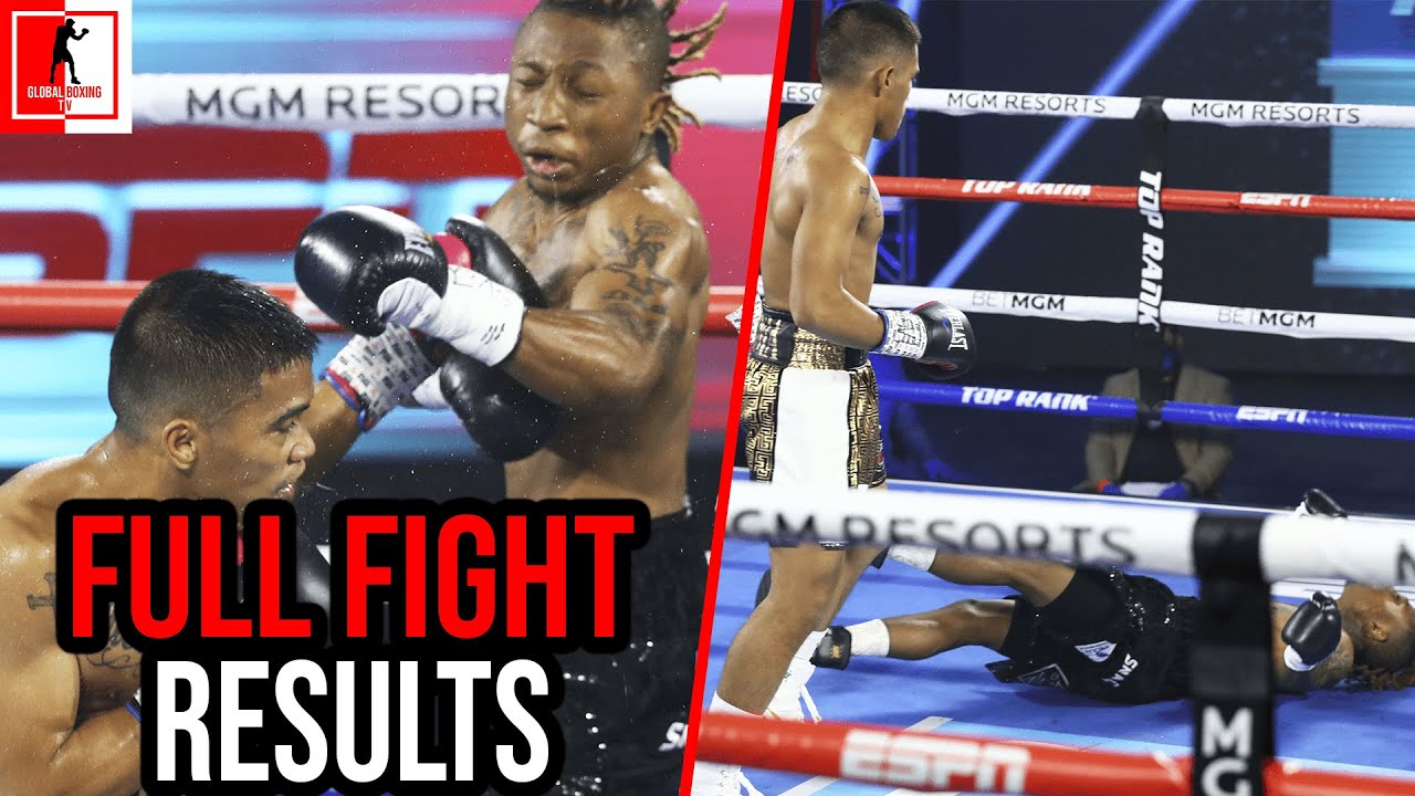 Joshua Greer Jr Vs Mike Plania Full Fight Results - YouTube