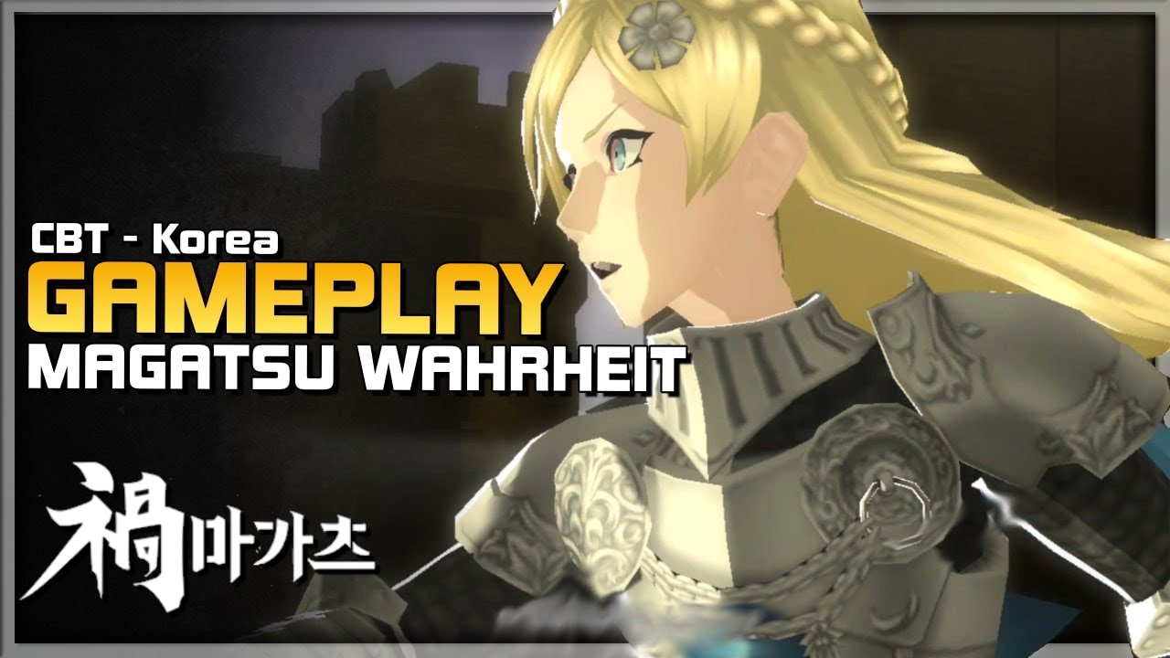🇰🇷 MAGATSU WAHRHEIT (마가츠 바르하이트) Gameplay - Closed Beta - Anime RPG ...