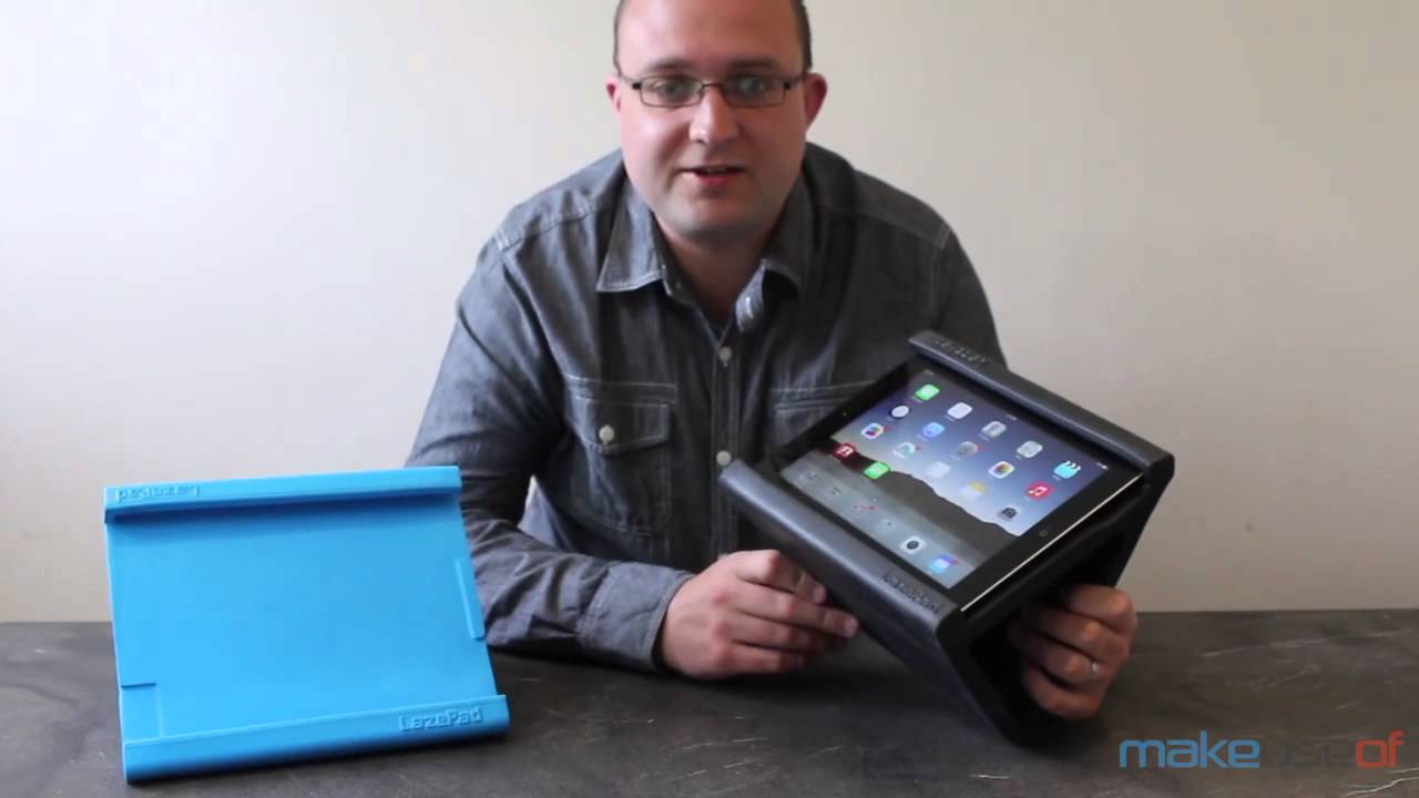 LazePad iPad Holder Review - YouTube