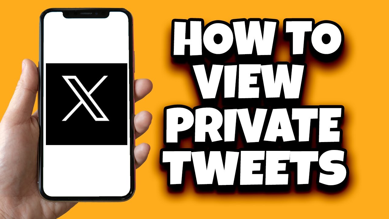 How To View Private Tweets On X App Without Following (Easy) - YouTube