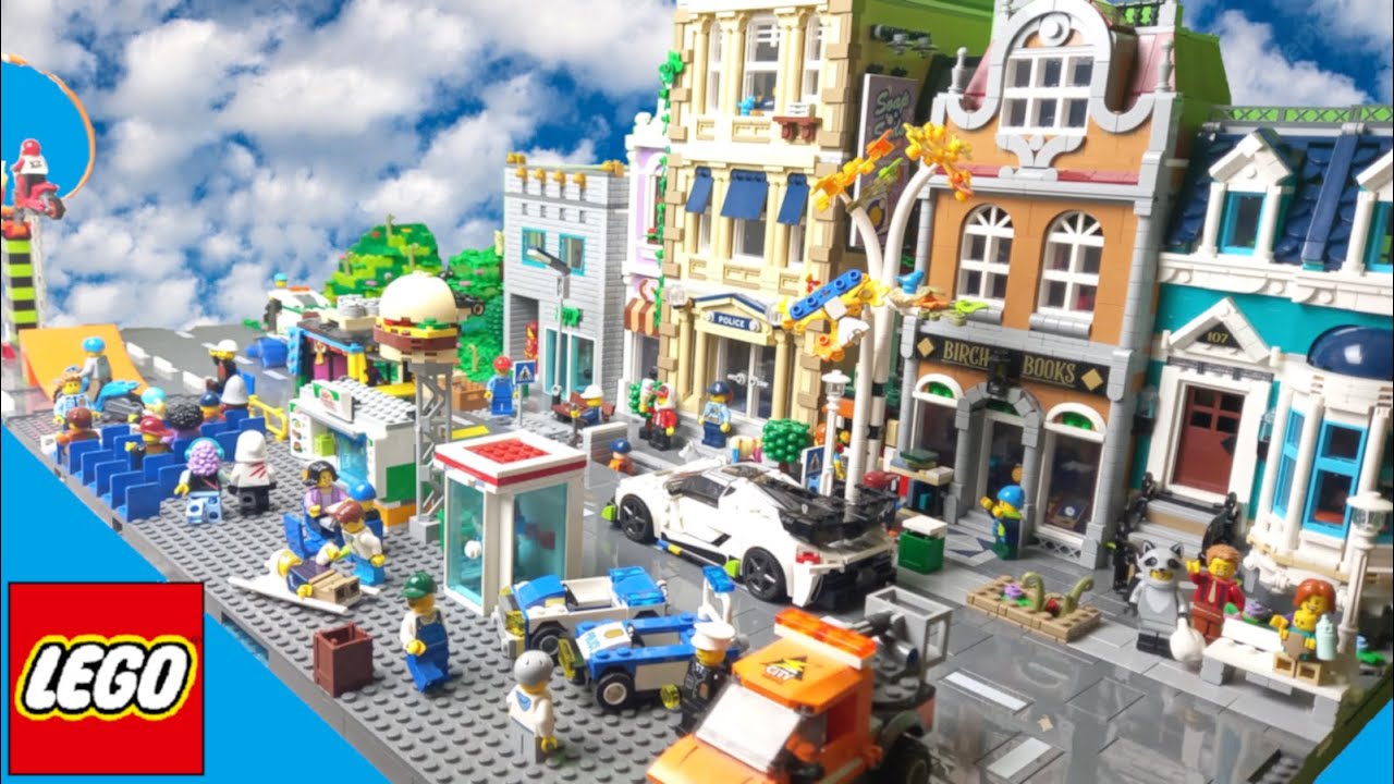 UKOŃCZONE BUDOWY LEGO MIASTA! #4 - YouTube