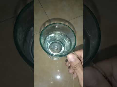 tes mustika air asli dengan batu mustika air palsu