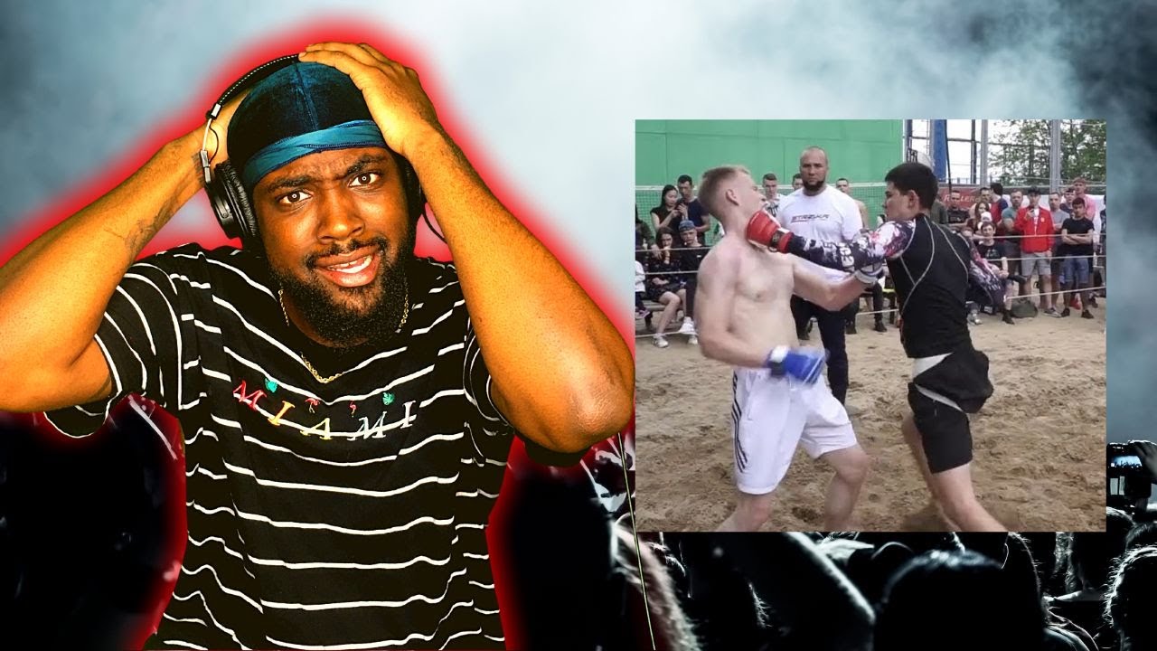 CRAZIEST KNOCKOUT SCRAP COMP REACTION (STREETBEEFS)CRAZY FIGHT!! @RAH ...
