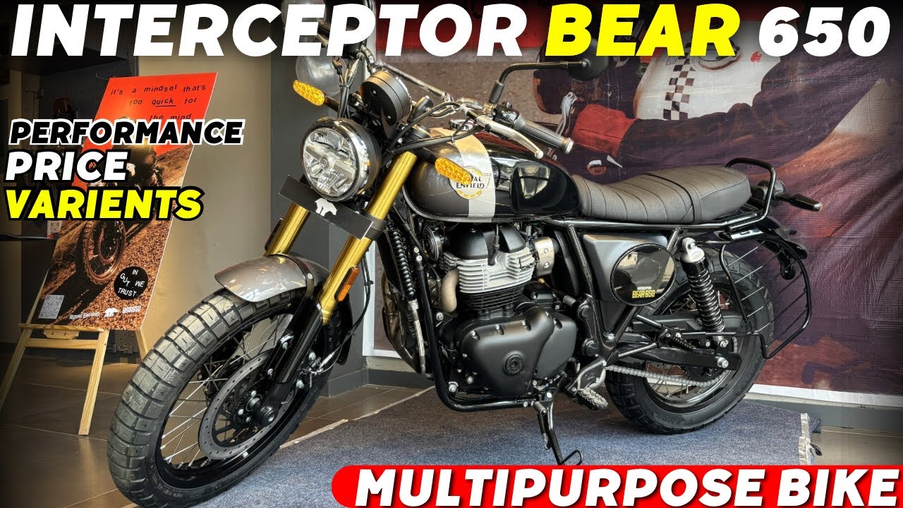 New Royal Enfield Interceptor Bear 650 Full Review 🥳 | Performance ...