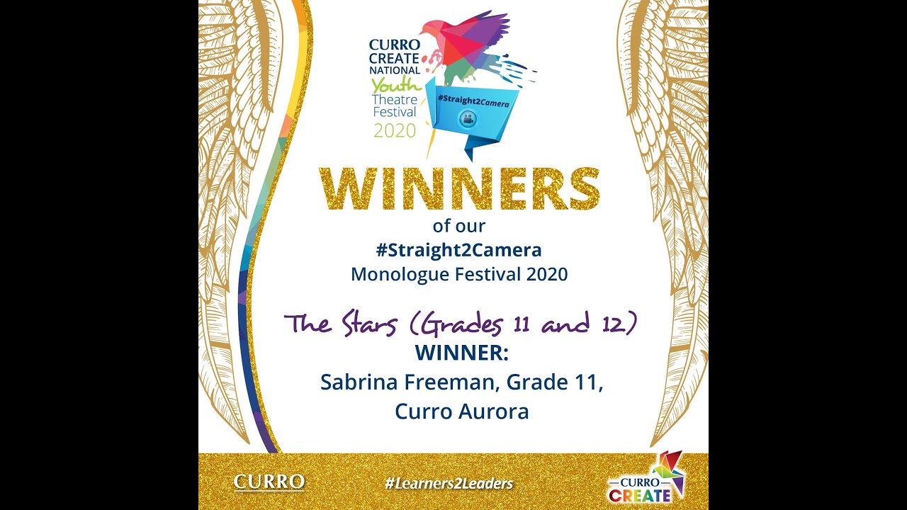 The Stars - WINNER – Sabrina Freeman, Grade 11, Curro Aurora - YouTube