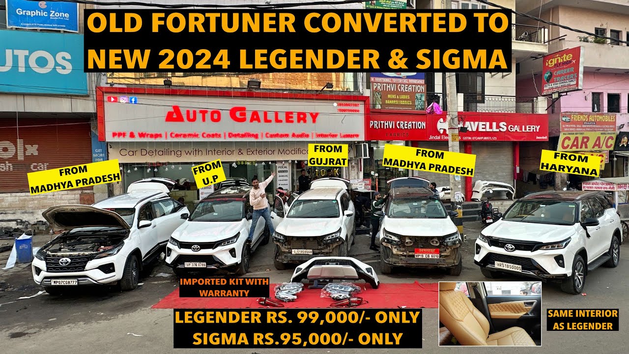 Old Fortuner Converted to 2024 New Legender & Sigma | Customized ...