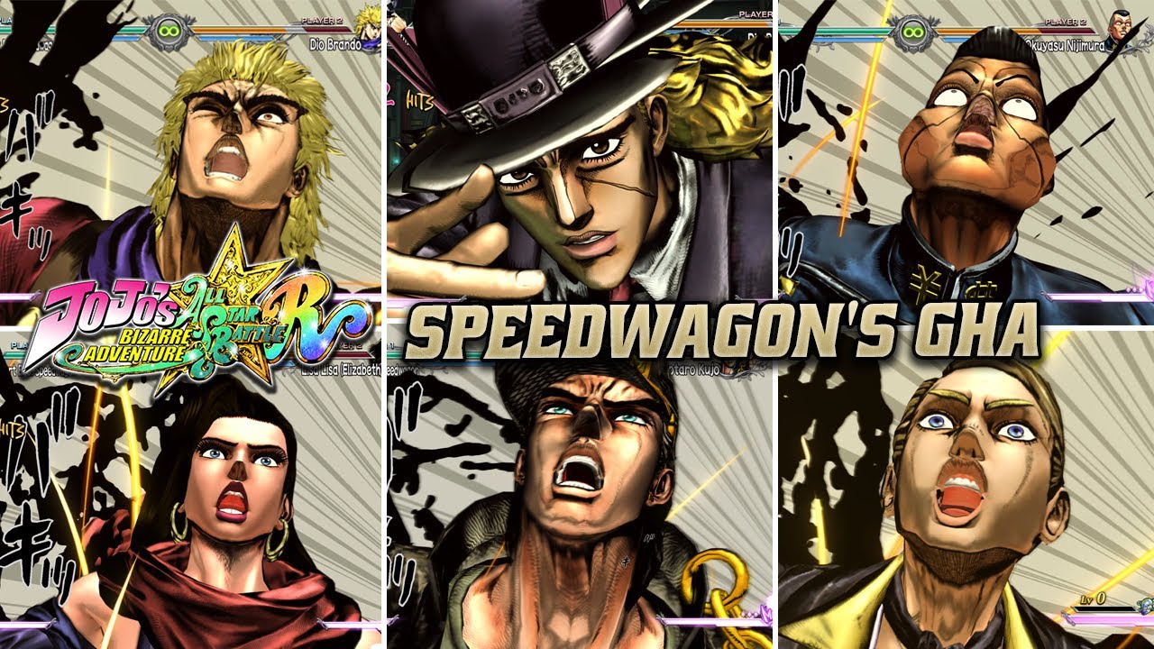 Speedwagon's Great Heat Attack (All Characters) | JoJo's Bizarre ...