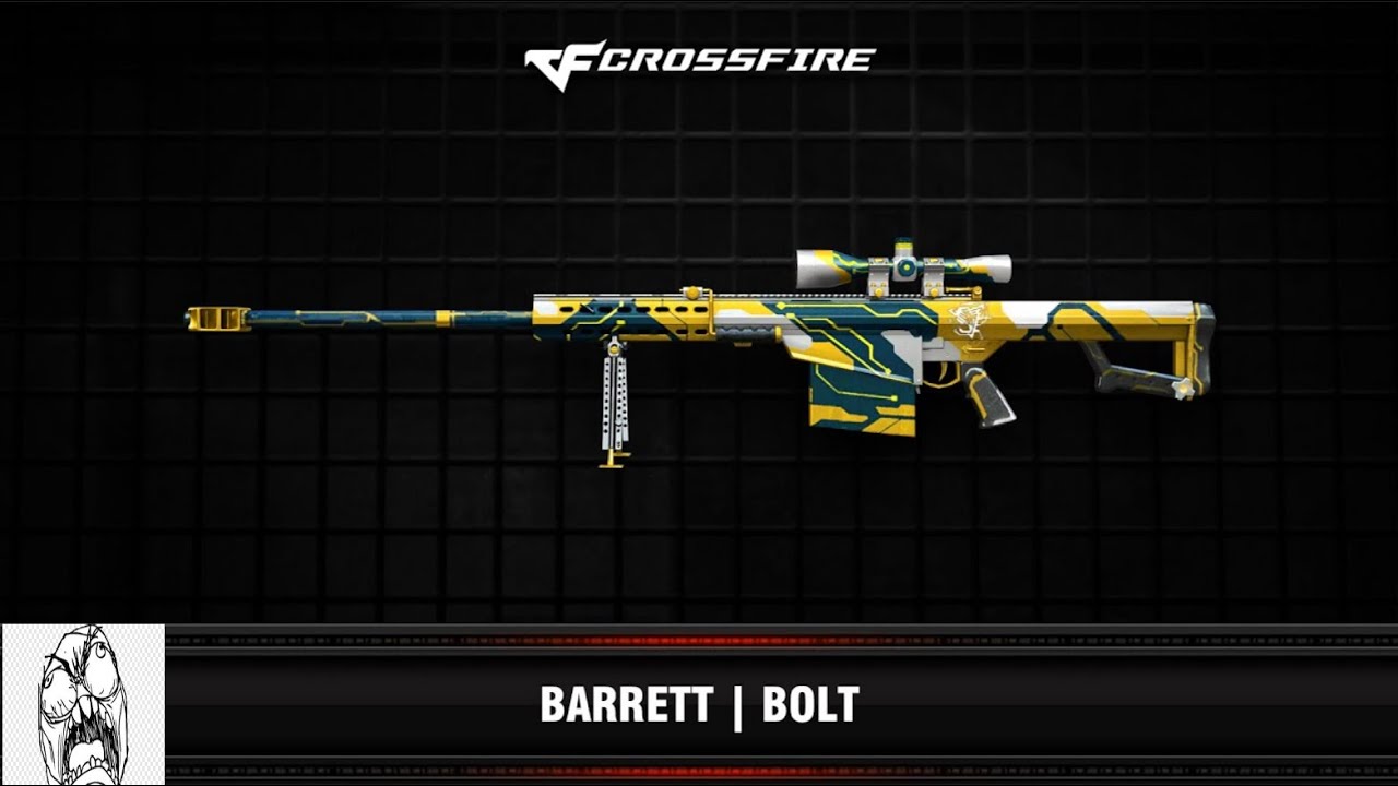 Crossfire jmf # 0723 # Barrett M82A1-Dr. Bolt - YouTube