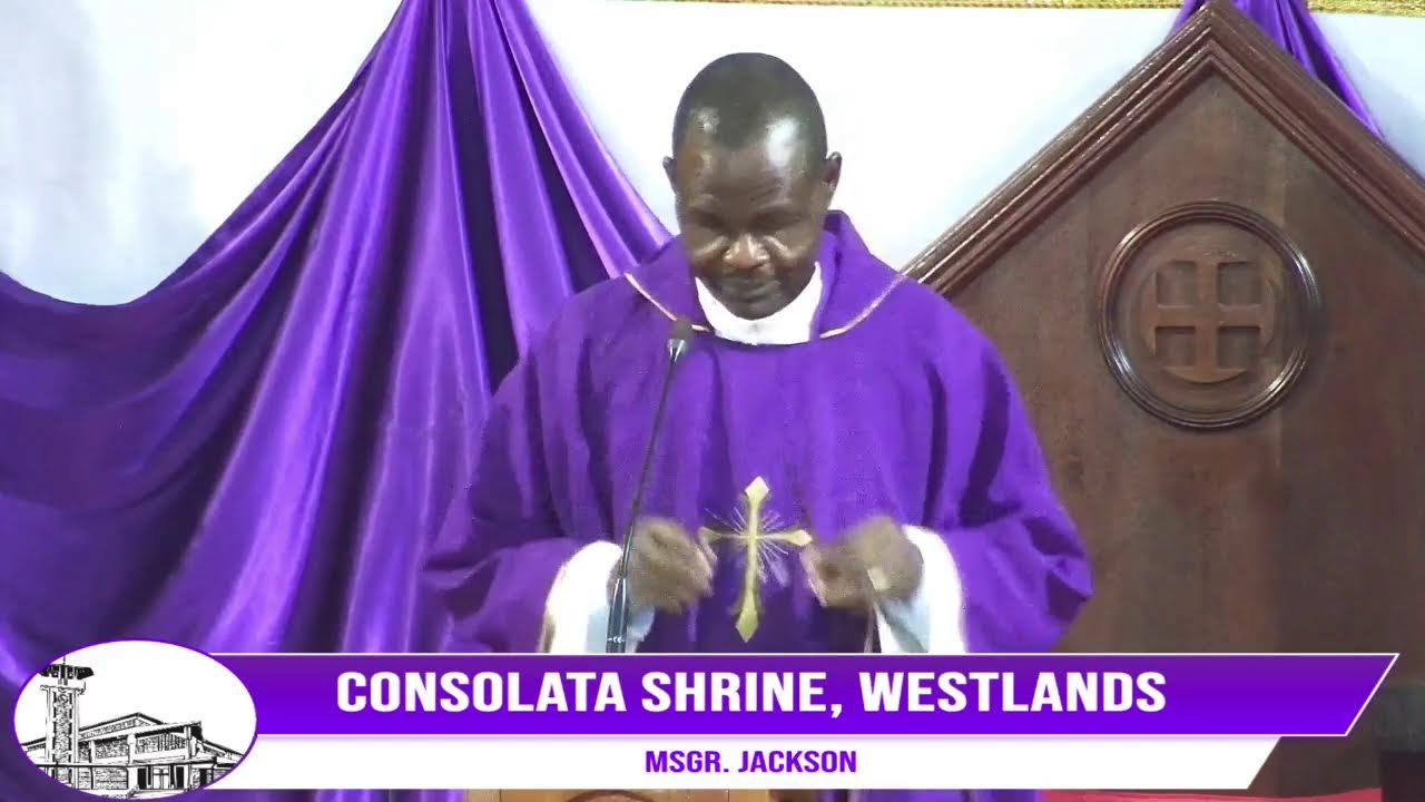 Consolata Shrine Live 09/03/2025 11:00 AM, 1st Sunday of Lent Year C ...
