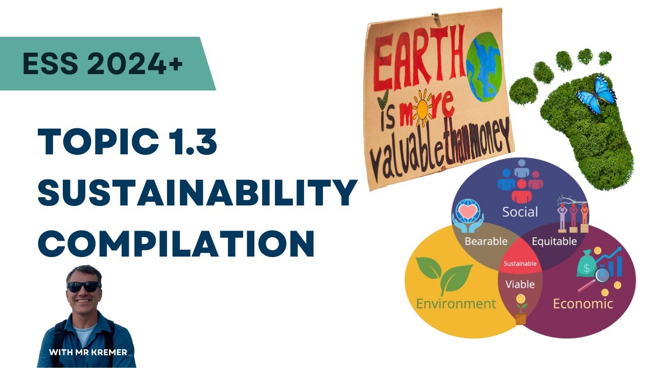 ESS Topic 1.3 compilation: sustainability pillars, environmental ...