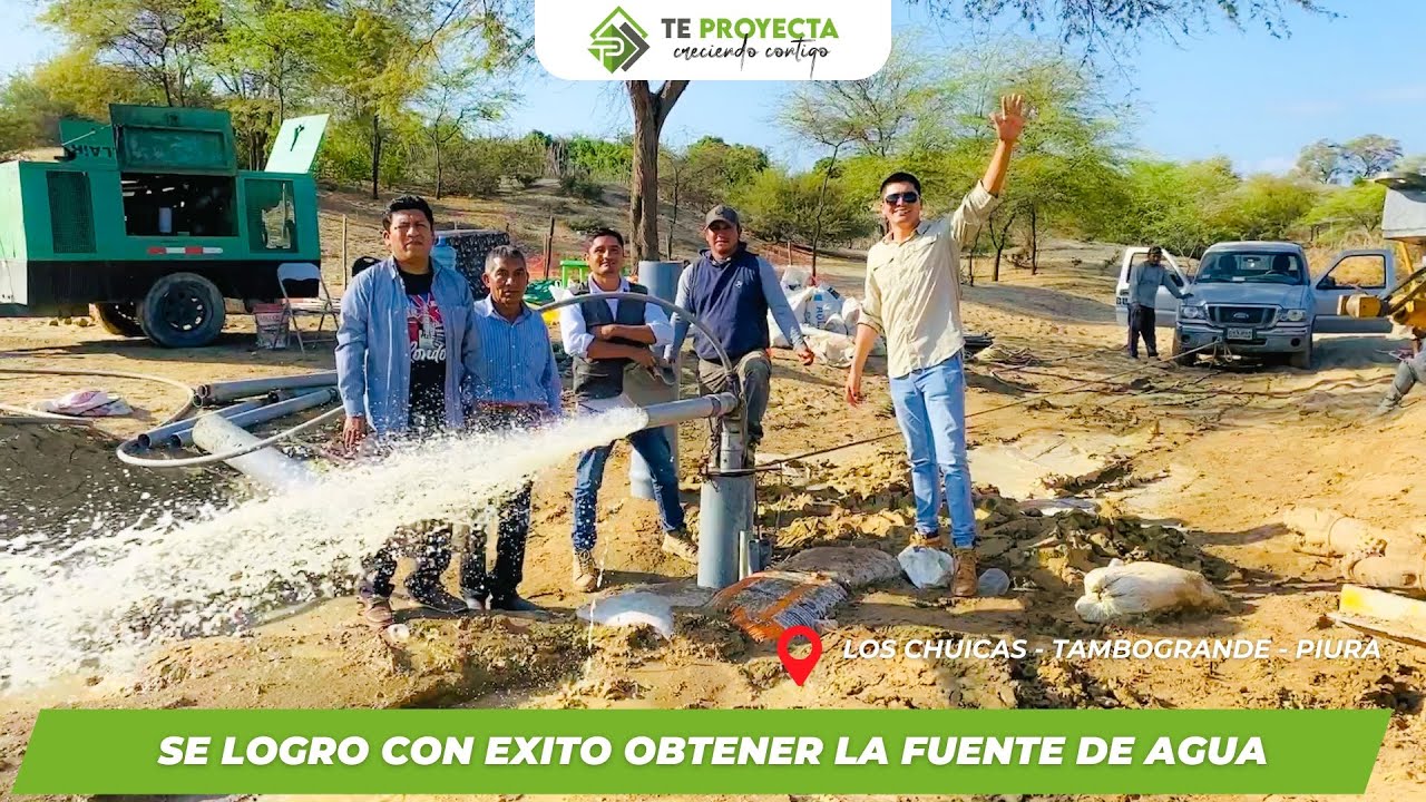 PERFORACION DE POZO TUBULAR EN PIURA ONG COMPASSIÓN Y TE PROYECTA ...