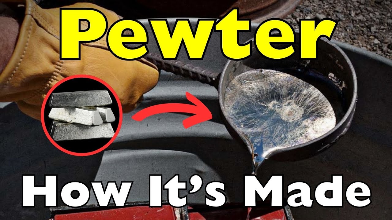 Molding Metal into Masterpieces: The Art of Pewter Making - YouTube
