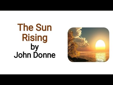 The Sun Rising by John Donne Summary and Line by Line Analysis Hindi ...